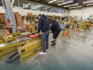 Engineering Technologies and Applied Design (ETAD) - Woodworking Classroom