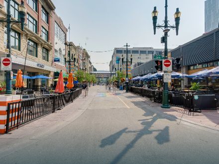 Explore downtown Calgary - Stephen Avenue Walk