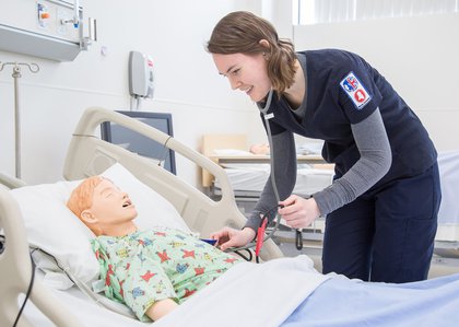 Full Campus Tour - Nursing Simulation Lab - Teaching Unit