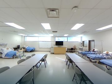 Full Campus Tour - Nursing Simulation Lab - Classroom EA 214