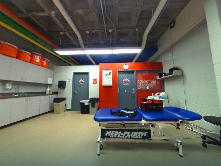 Full Campus Tour - Varsity Trainer's Room