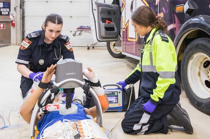 School of Health Sciences, Nursing, and Emergency Services - Paramedic Lab