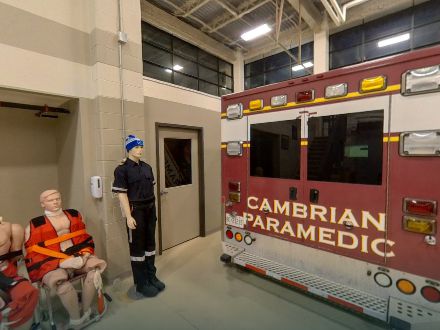 School of Health Sciences, Nursing, and Emergency Services - Paramedic Lab
