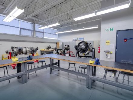 Aviation Campus - Voyageur Turbine Engine Shop