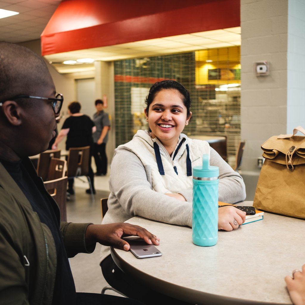 Study Spaces - Cafeteria Seating Area