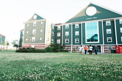 Residence Life - Residence Courtyard