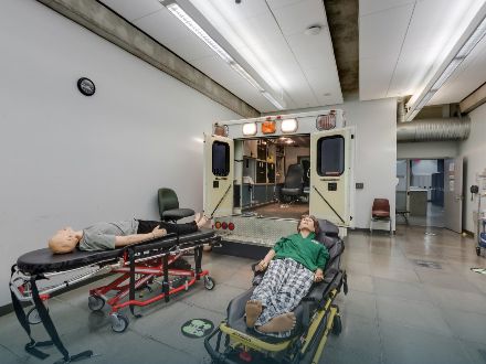 Highlights Tour – All Campuses - Ambulance Simulation Room