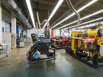 Ashtonbee Campus - Heavy Equipment and Truck Engine Lab