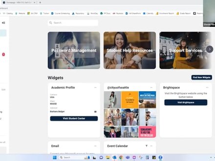 Navigating Online Classes - Student Portal