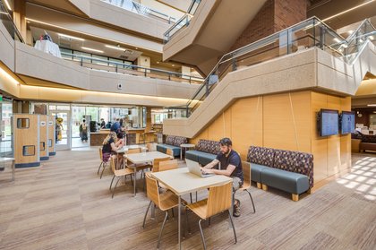 Campus Life Tour - Library Food Court