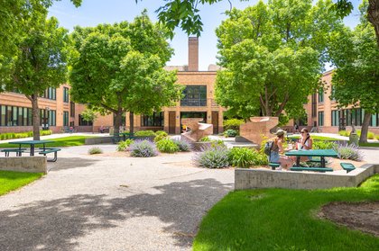 Academics Tour - Houston Hall Courtyard