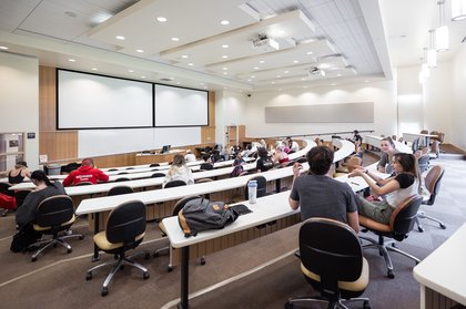 Academics Tour - Houston Hall Lecture Hall