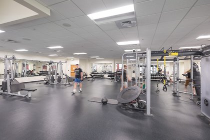 Campus Life Tour - Olympic Weights Area