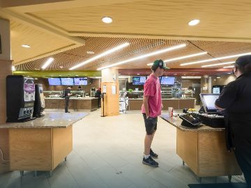 Campus Life Tour - Library Food Court