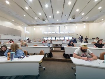 Academics Tour - Houston Hall Lecture Hall