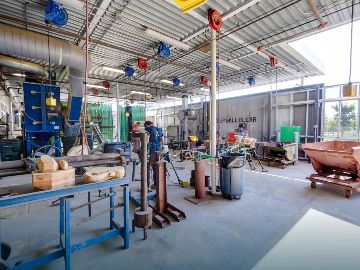 Self-Guided Tour - Metal Foundry and Work Yard