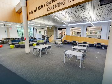 Campus Life - Andy and Helen Spriet Learning Commons