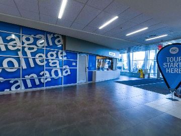 Welland Campus - Applied Health Institute Foyer