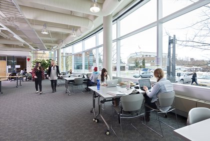 Red Deer Polytechnic Main Campus - Library West Side