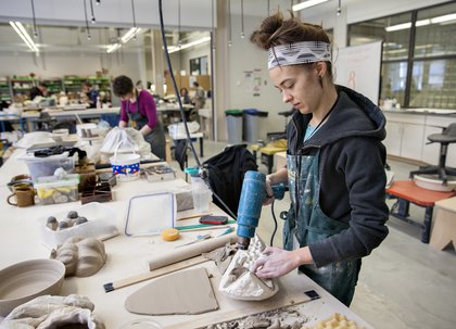Red Deer Polytechnic Main Campus - Visual Arts Ceramic Studio