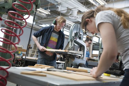Red Deer Polytechnic Main Campus - Visual Art Sculpture Workshop