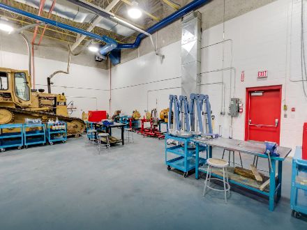 Red Deer Polytechnic Main Campus - Automotive Service Technician Shop