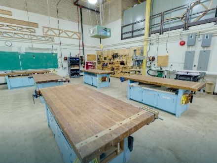 Red Deer Polytechnic Main Campus - Carpentry Lab