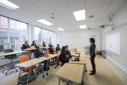 Upper School Tour - Upper School Classroom