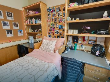 Upper School Tour - Senior Boarding Girls Room