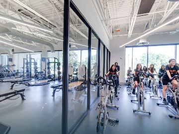 Athletic Facilities - Susan Hazell Spin Room