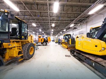 Skilled Trades & Transportation - Heavy Equipment Lab - Back