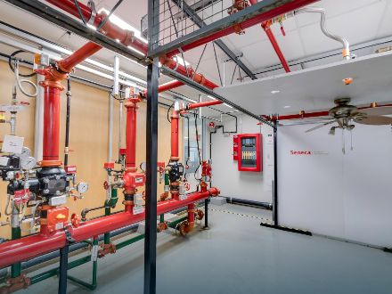 Newnham Campus - Fire Sprinkler Systems Lab