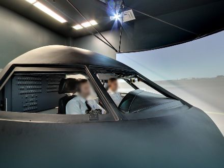 Aviation - Canadair Regional Jet Simulator (Outside)