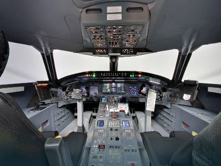 Peterborough Campus - Canadair Regional Jet Simulator Cockpit