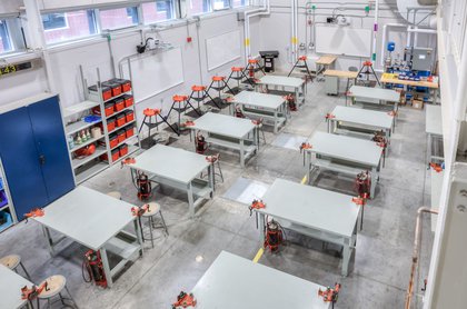 Davis Campus - Framing and Plumbing Lab