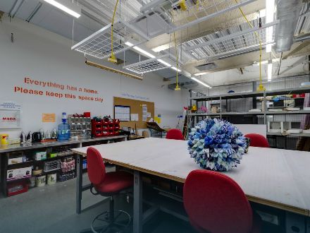 Hazel McCallion Campus - Visual Merchandising Arts production studio