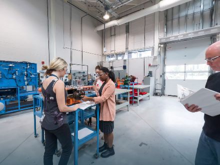 Davis Campus - Framing and Plumbing Lab - Residential Bays