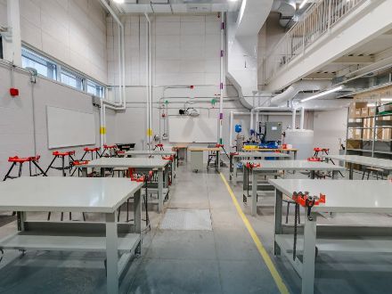 The Magna School for the Skilled Trades - Davis - Framing and Plumbing Lab