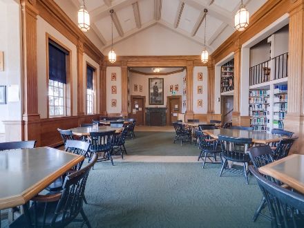 Academics - Angus L. Macdonald Library (Hall of Clans)