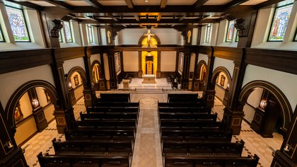 St. Paul Campus Tour - St. John Vianney College Seminary Chapel