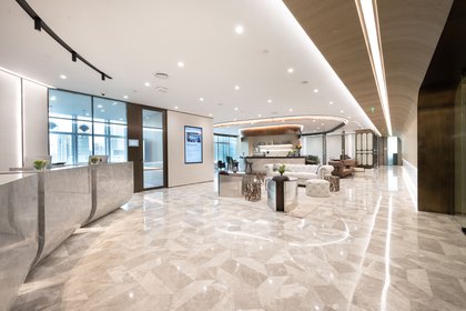 Mirae Asset Tower | Level 21, Shanghai, China - Lounge (Level 21, Mirae ...
