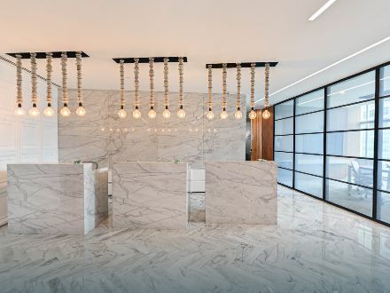 Mirae Asset Tower, Shanghai, China - Reception (Mirae Asset Tower ...