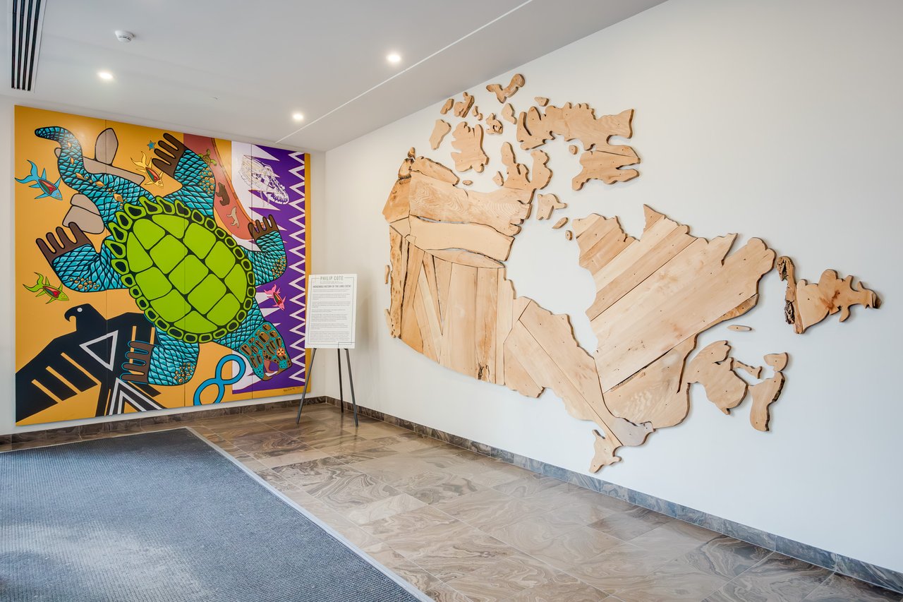 Ted Rogers School of Management - Indigenous History of the Land Mural