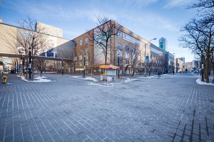 This is TMU - Gould Plaza
