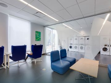 Residence Life - Daphne Cockwell Complex - large community space with ...