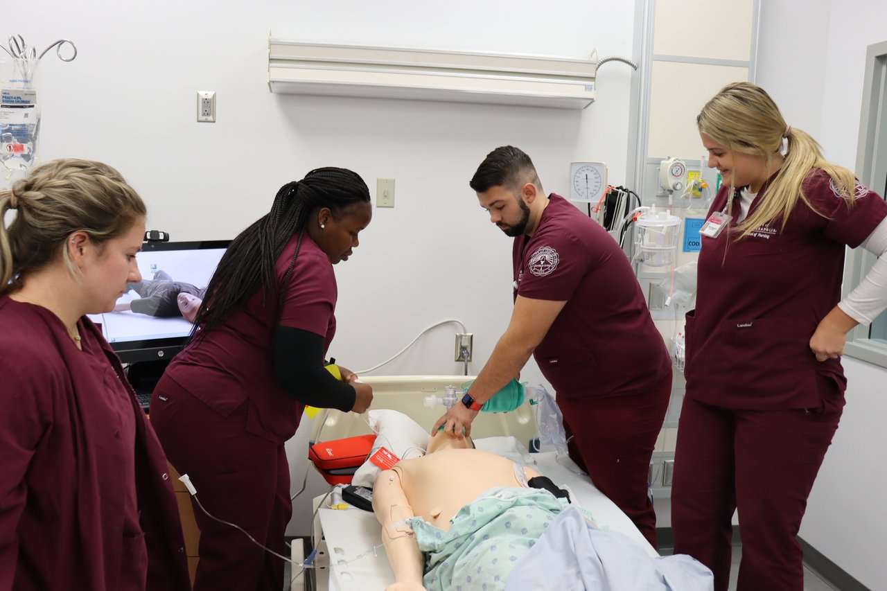 Explore UIndy's Campus - Health Pavilion - 4th Floor Nursing Simulation ...