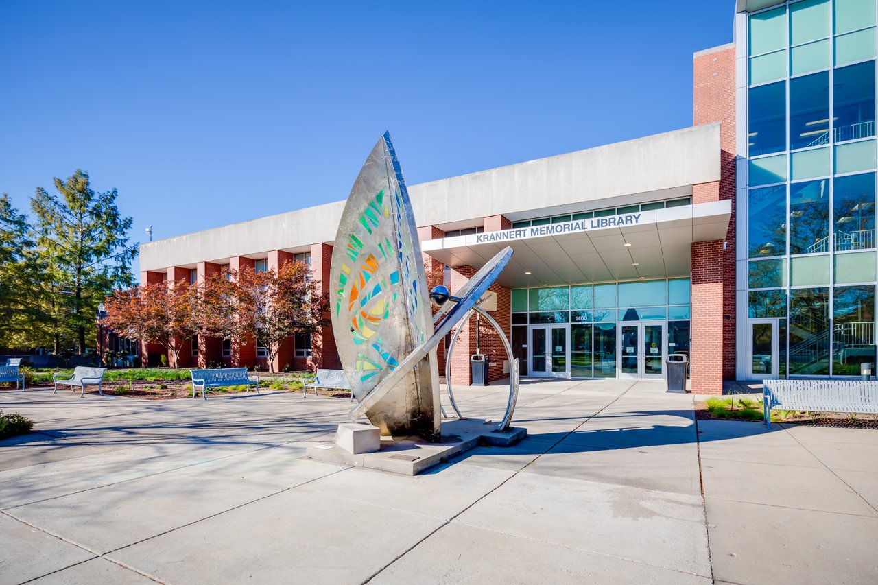 Explore UIndy's Campus - Krannert Memorial Library
