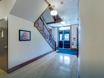 Stevens Commons Dorms - Erskine Hall Stairway Entry