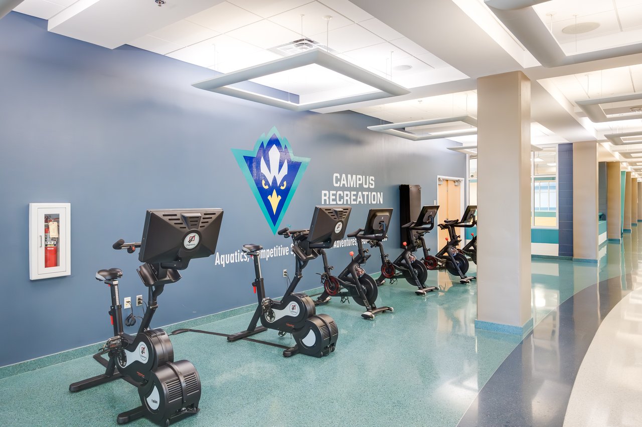 UNCW Campus - Pat Leonard Student Recreation Center - Indoor Facilities