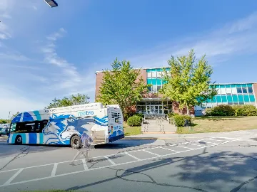 Gorham Campus Tour - Front Of Bailey Hall